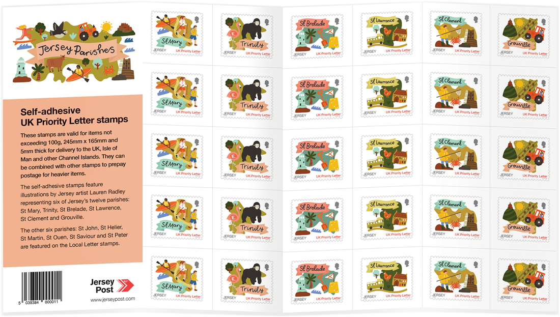 UK stamps - Jersey Post